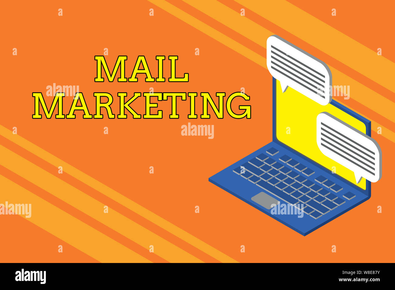 Handwriting text writing Mail Marketing. Conceptual photo Act of ...