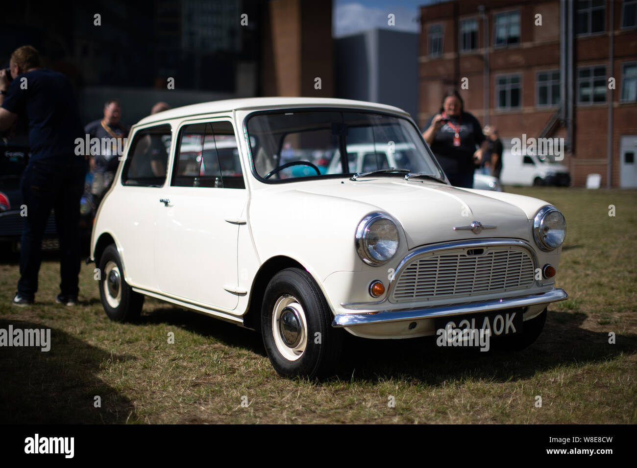 The first built and oldest mini, a 1959 Morris Mini-Minor, at the ...