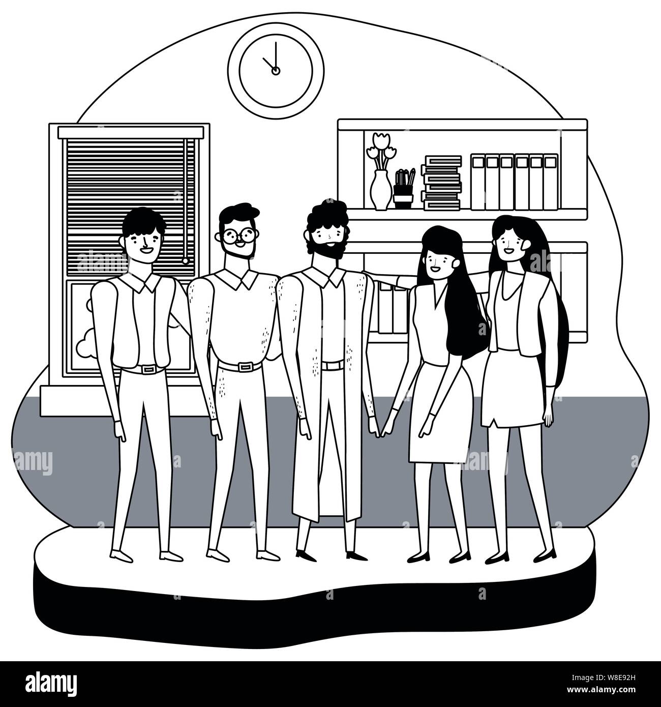 Businesspeople design, Man woman business management corporate job ...