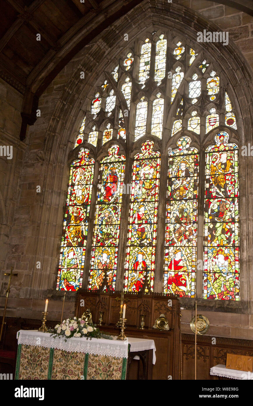 Stained Glass Window Stock Photo - Alamy