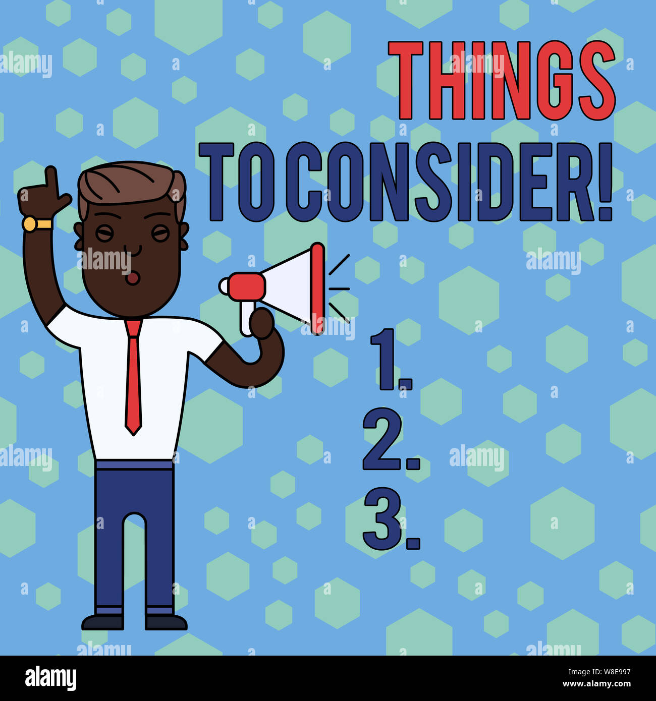 Word writing text Things To Consider. Business photo showcasing think ...