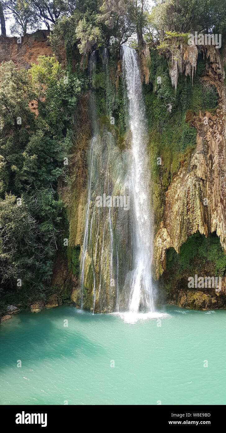 Sillans la cascade waterfall sillans la cascade hi-res stock ...