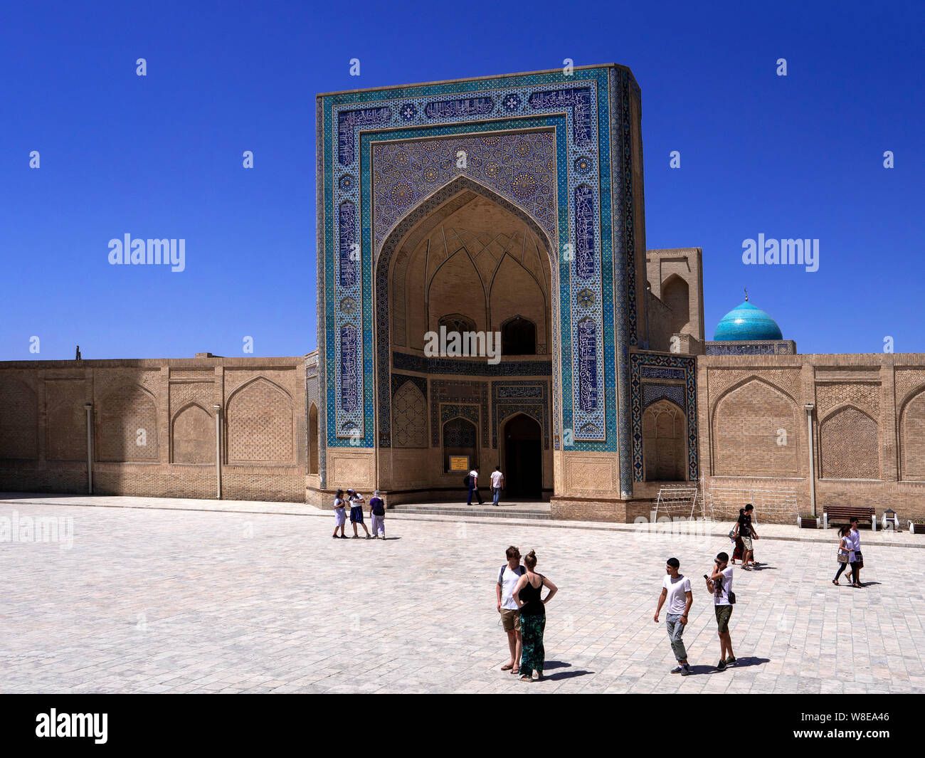 Kalon Mosque, Historic City of Bukhara, Uzbekistan, Asia, UNESCO ...