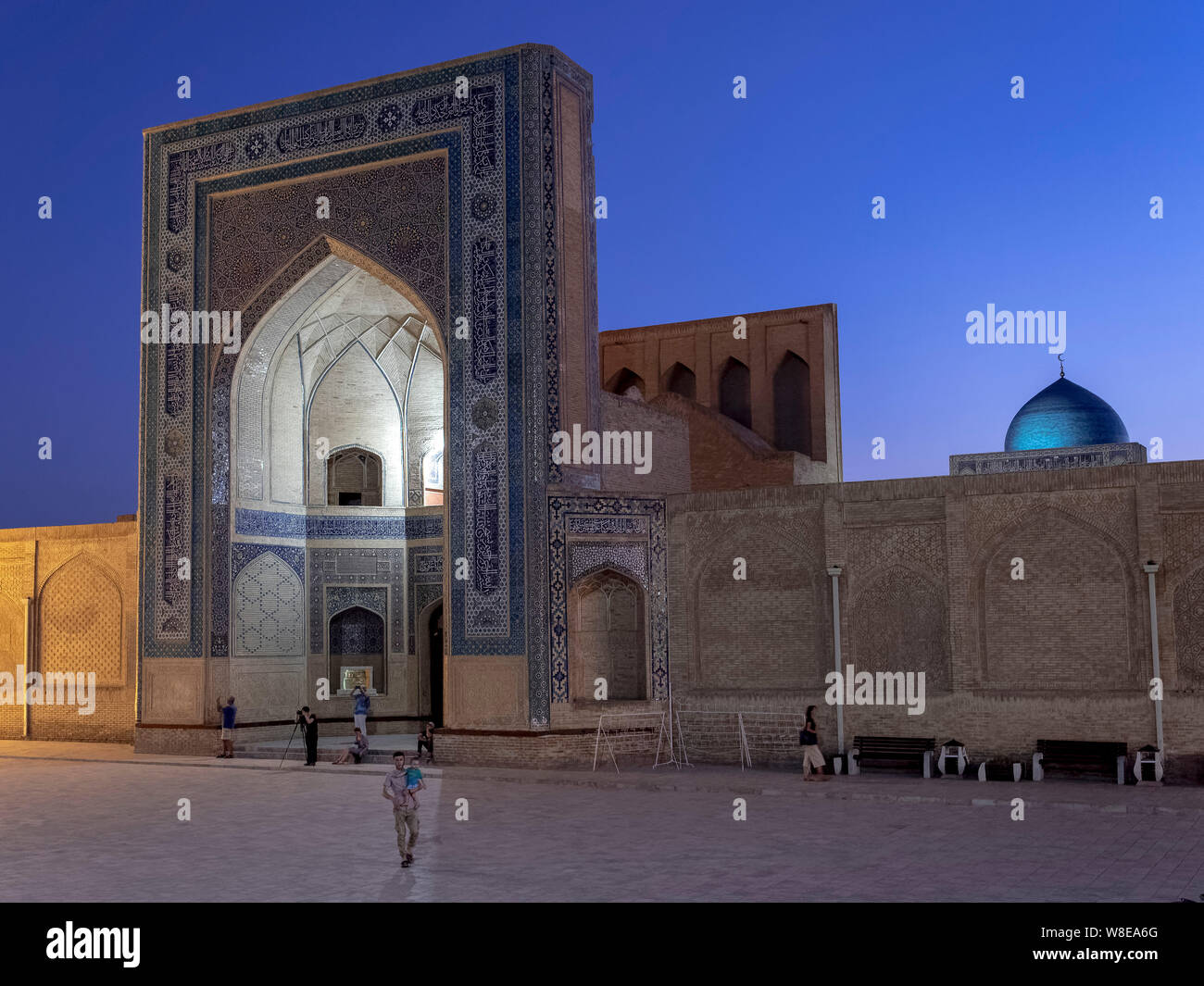 Kalon Mosque, Historic City of Bukhara, Uzbekistan, Asia, UNESCO ...