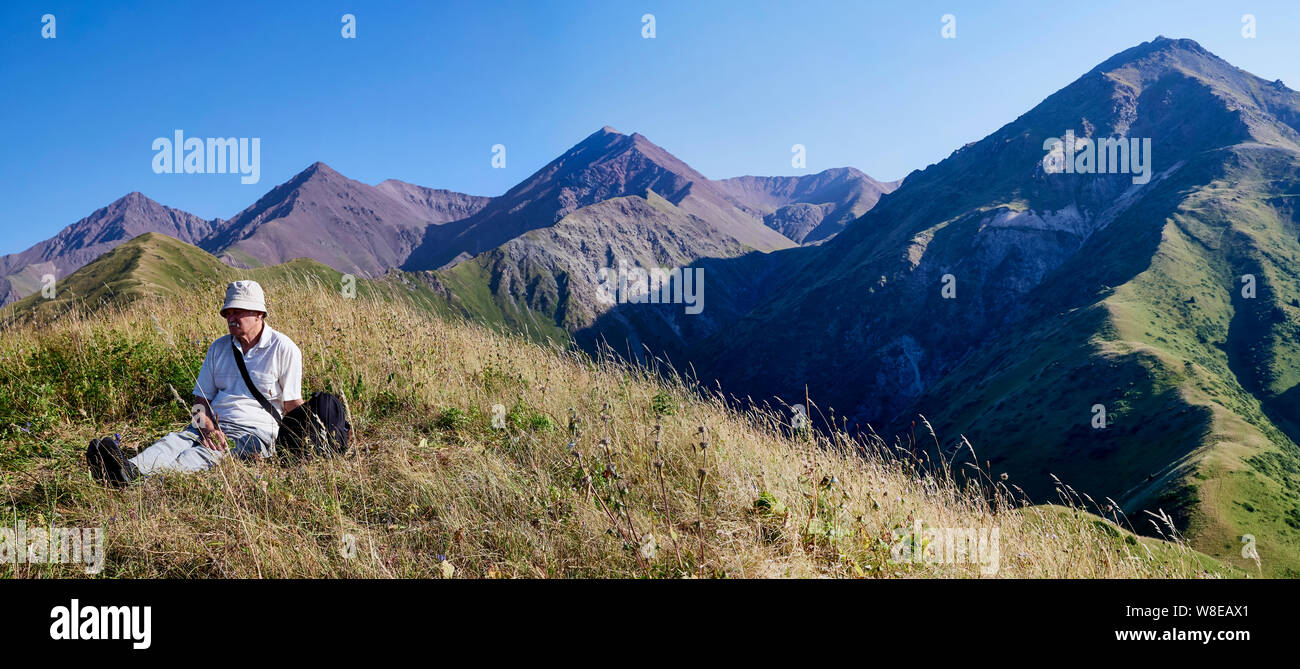 Man nature background hi-res stock photography and images - Alamy