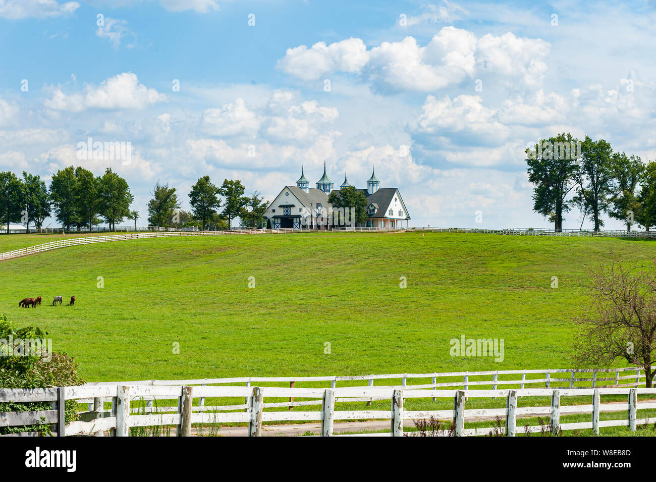 Manchester Barn in Lexington Kentucky Stock Photo - Alamy