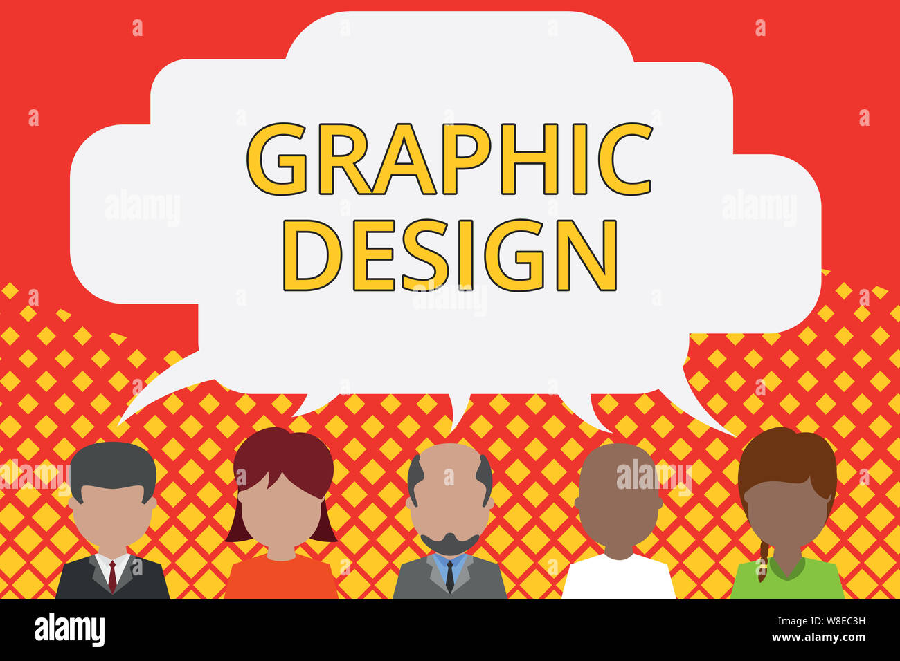 Word writing text Graphic Design. Business photo showcasing art or ...