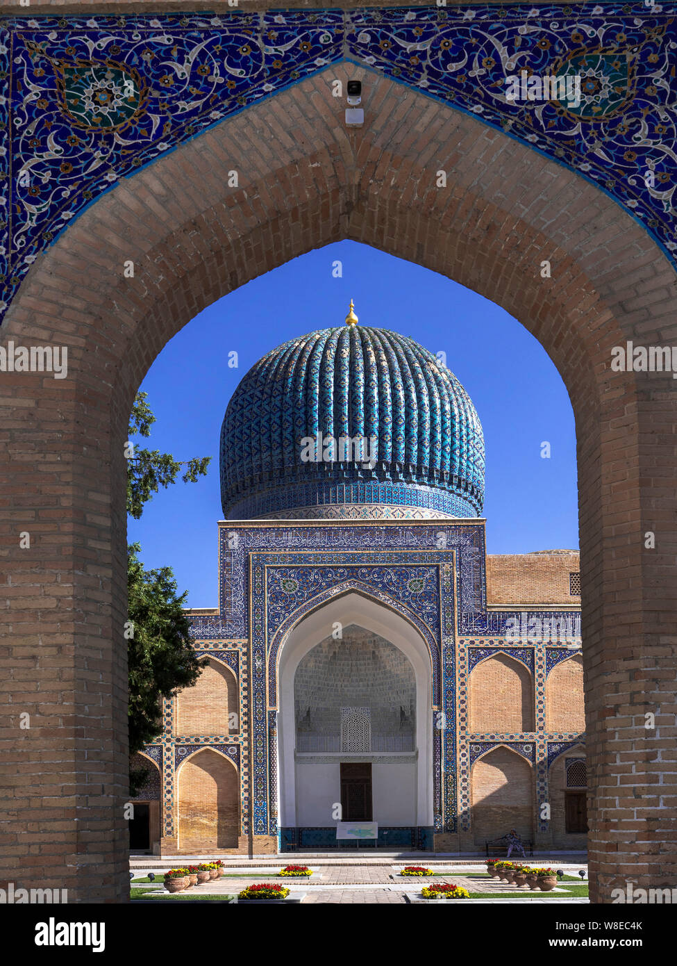 Mausoleum of Amir Timur, Samarkand, Uzbekistan, Asia, UNESCO Heritage ...