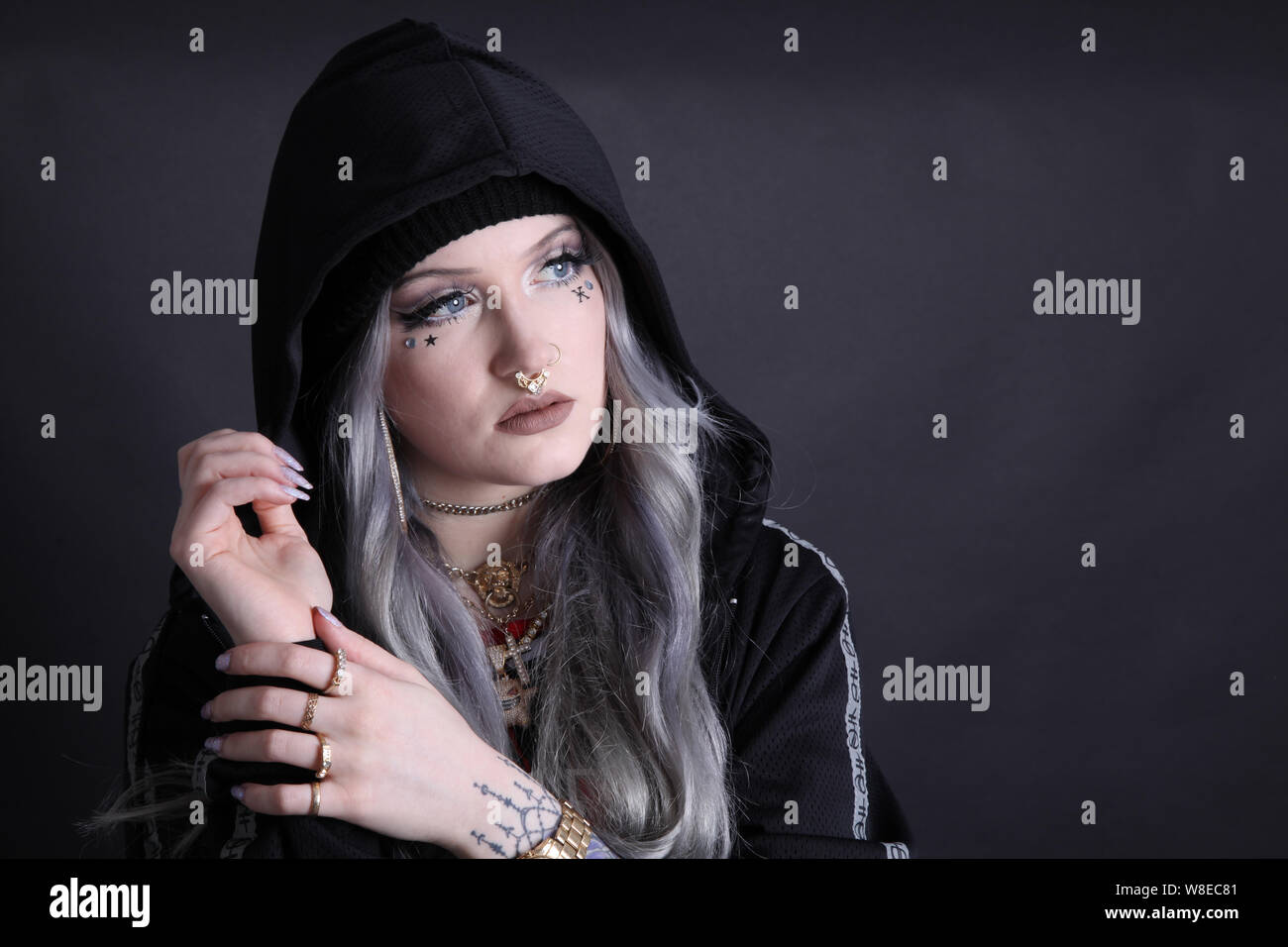 Being goth hi-res stock photography and images - Alamy