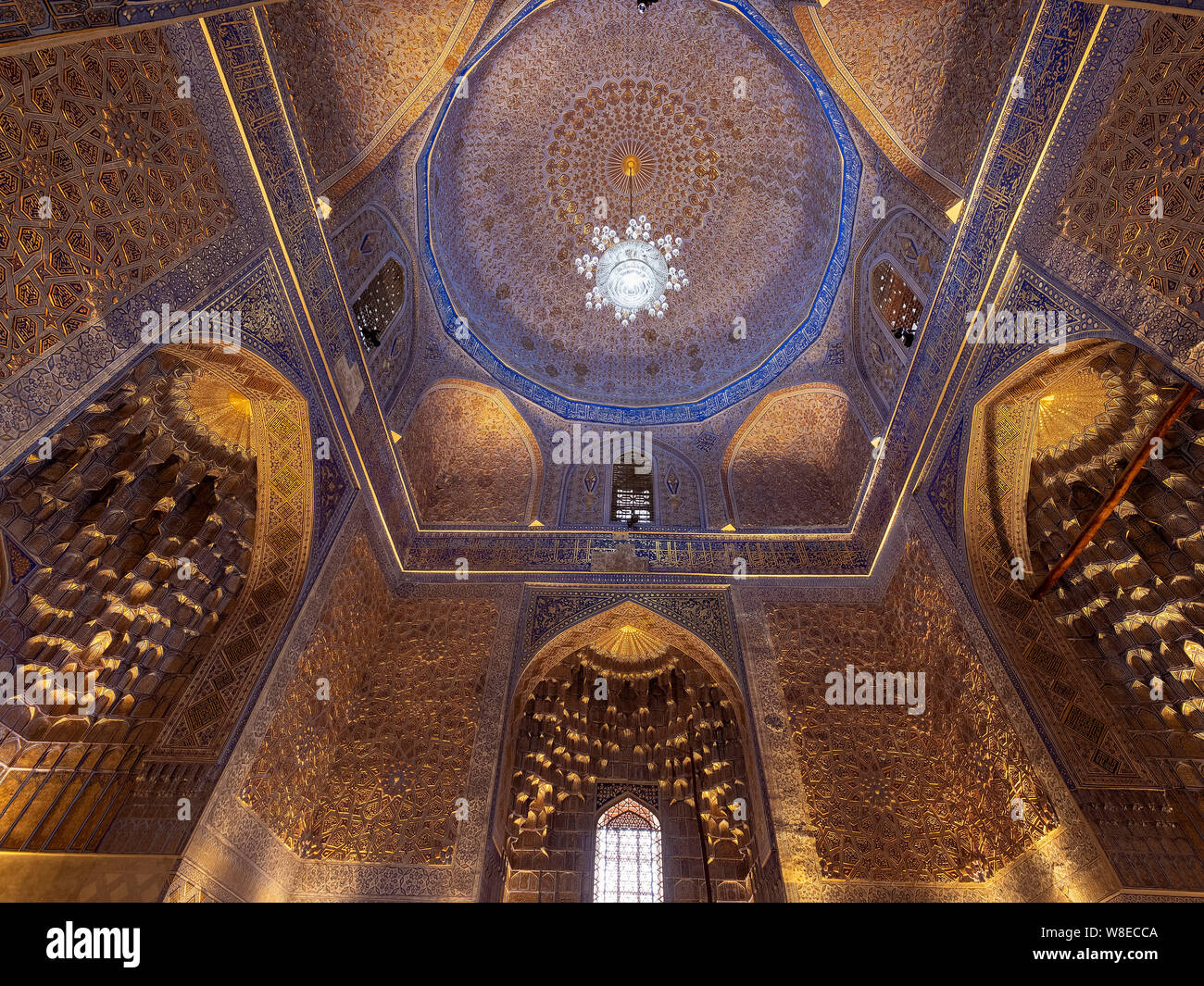 Mausoleum of Amir Timur, Samarkand, Uzbekistan, Asia, UNESCO Heritage ...