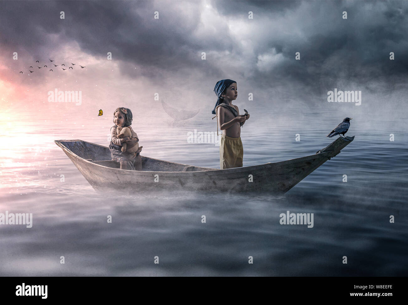 Courageous children hi-res stock photography and images - Alamy