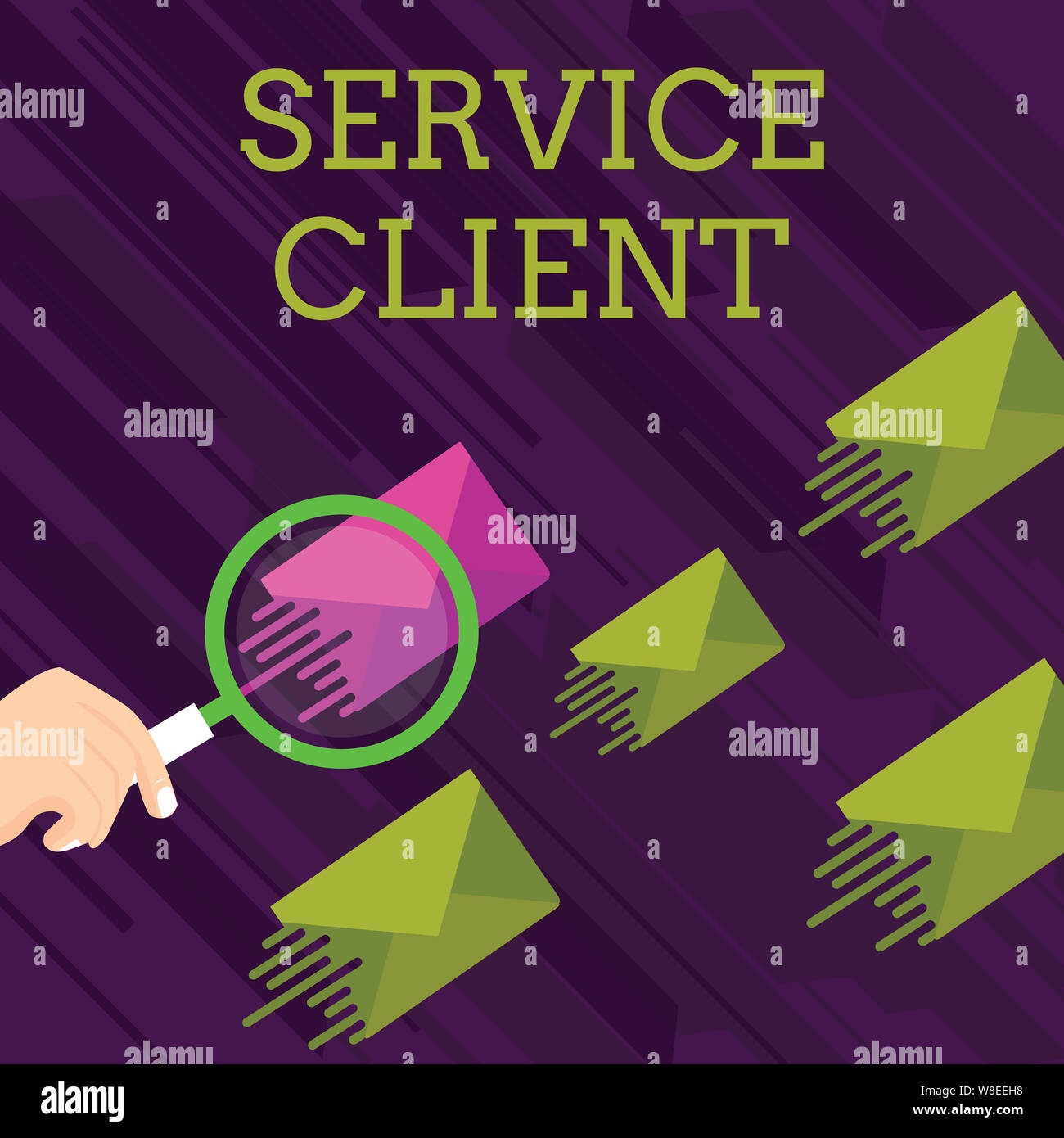 Text sign showing Service Client. Business photo showcasing Dealing ...