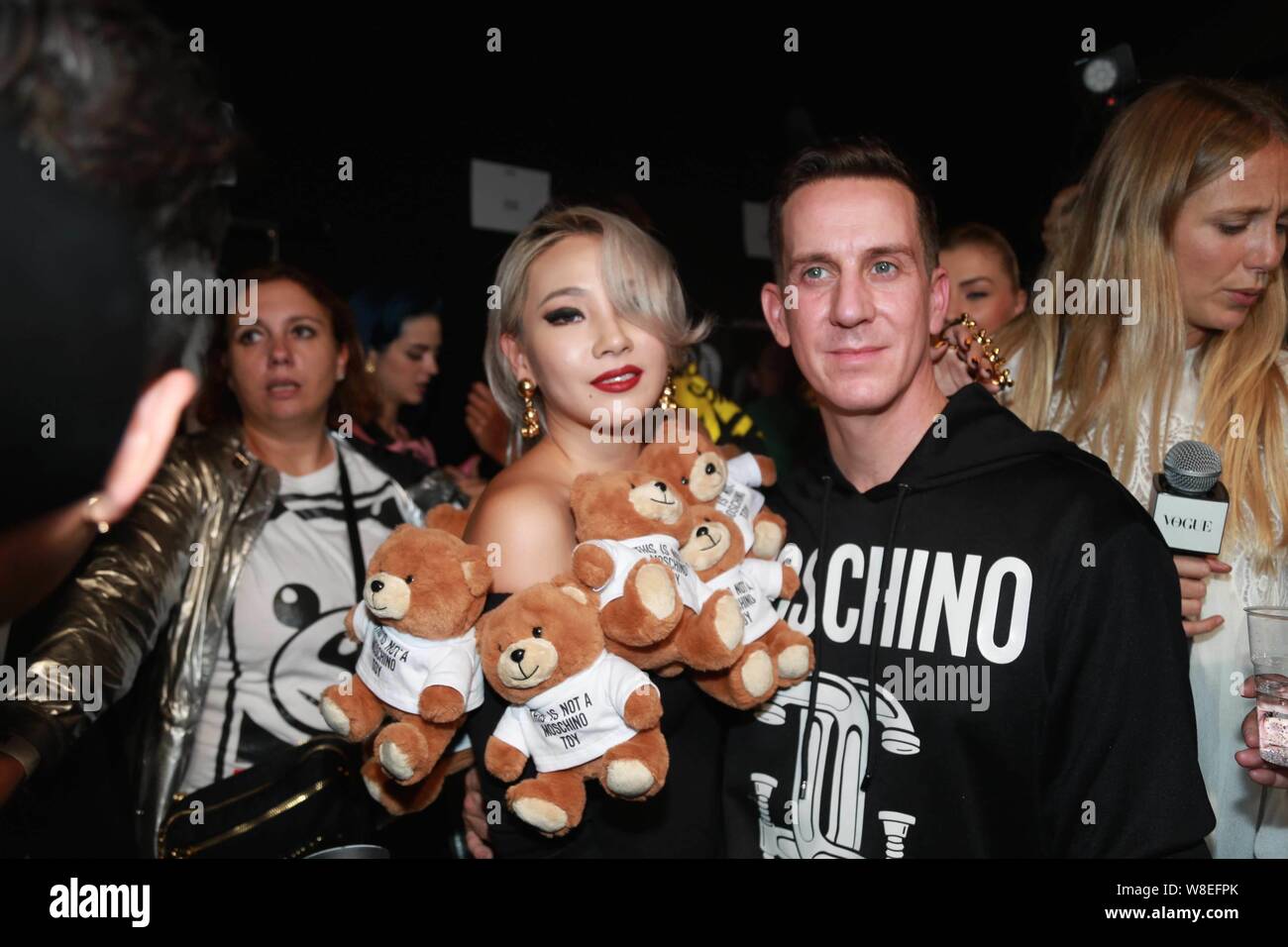 Chaelin Lee or Lee Chae-rin, center, better known by her stage name CL ...