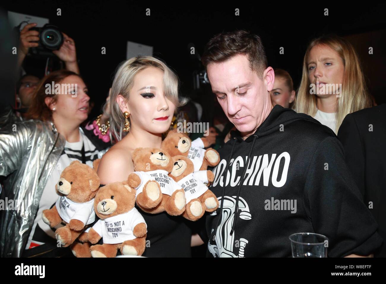 Chaelin Lee or Lee Chae-rin, center, better known by her stage name CL ...