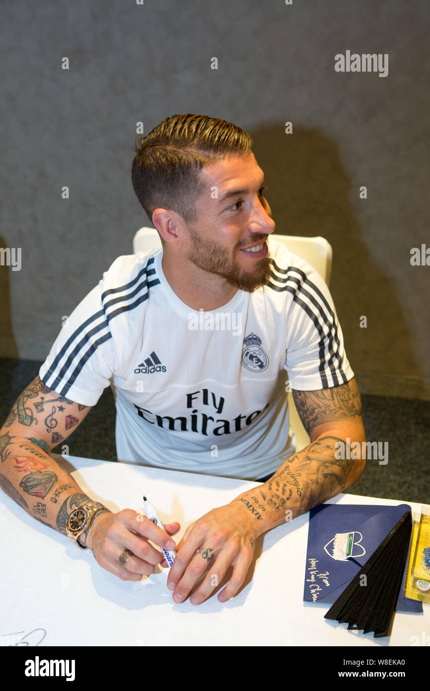 Sergio ramos 2015 hi-res stock photography and images - Alamy