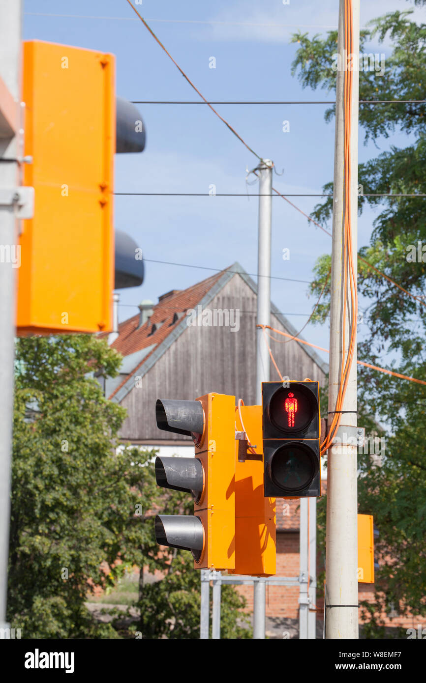 Construction Site Traffic Light High Resolution Stock Photography and ...