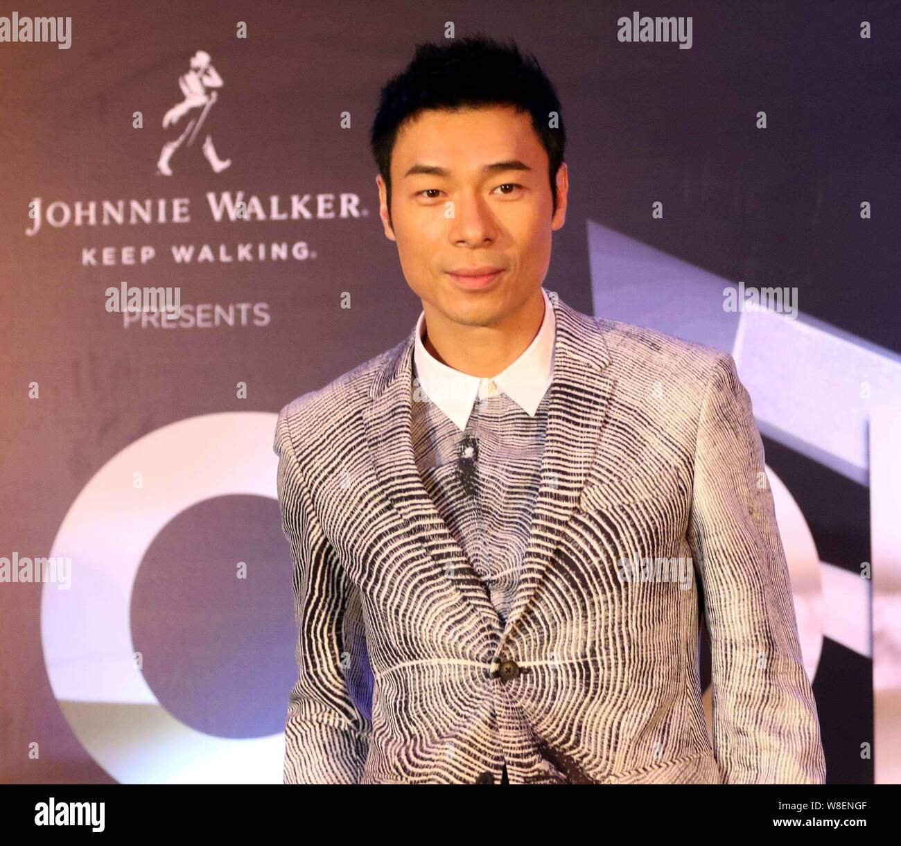 Hong Kong singer Andy Hui poses during a press conference for his ...