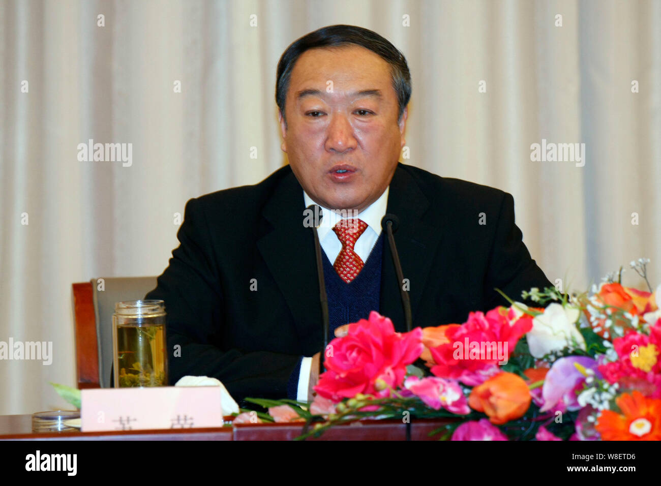 --FILE--Su Rong, then Secretary of the Jiangxi Provincial Committee of ...