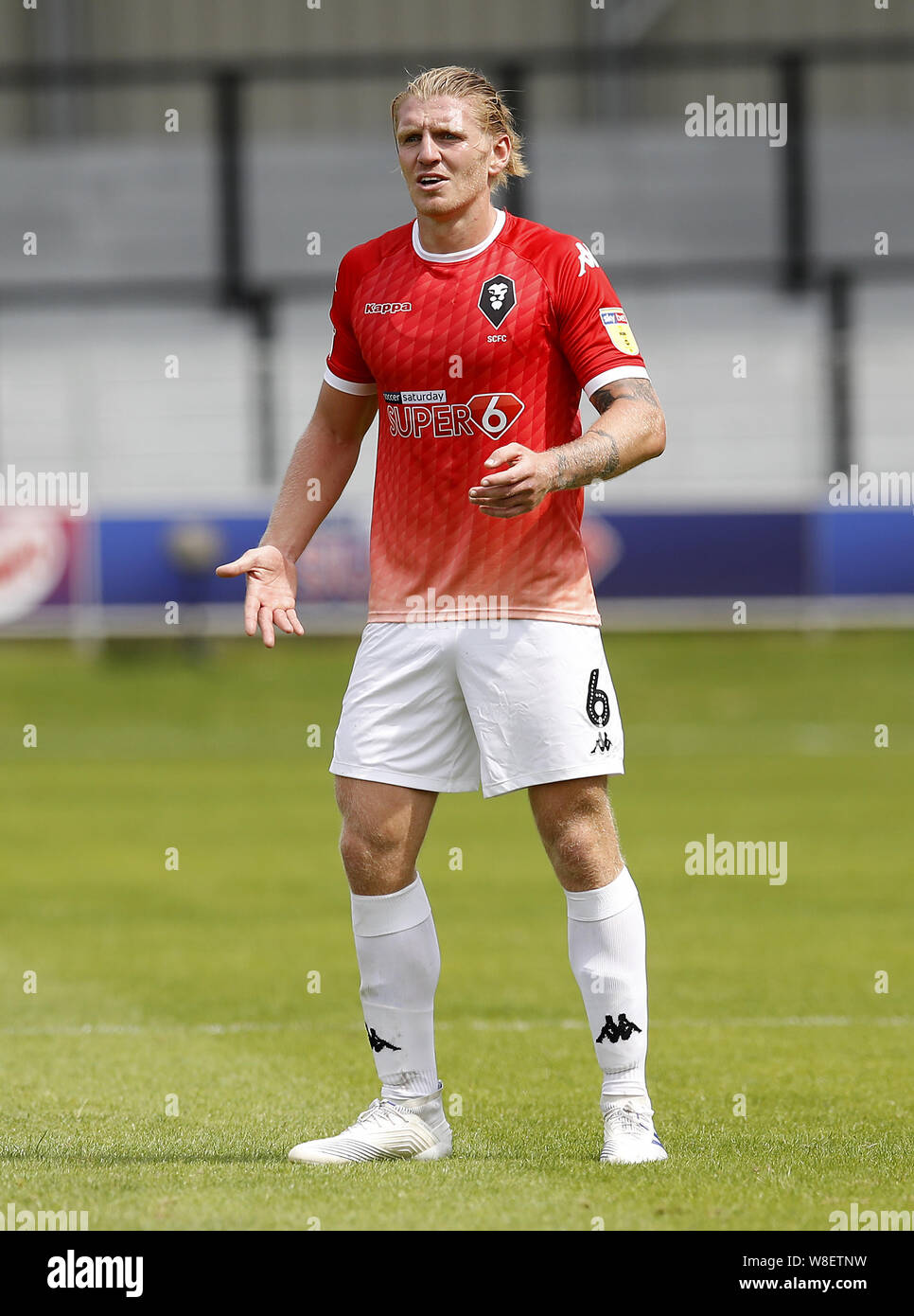 Salford City's Carl Piergianni Stock Photo - Alamy