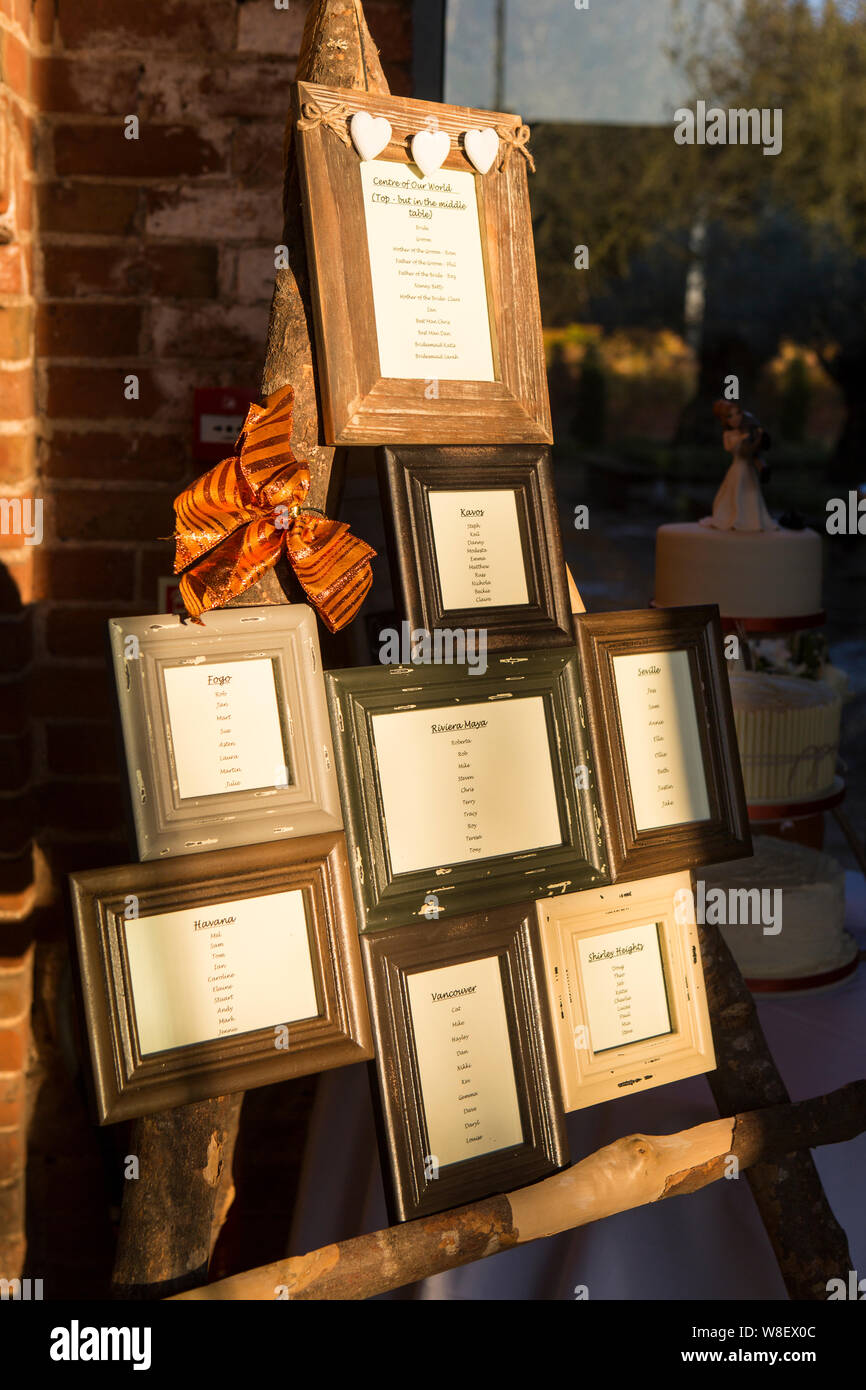 Wedding breakfast table plan hi-res stock photography and images - Alamy