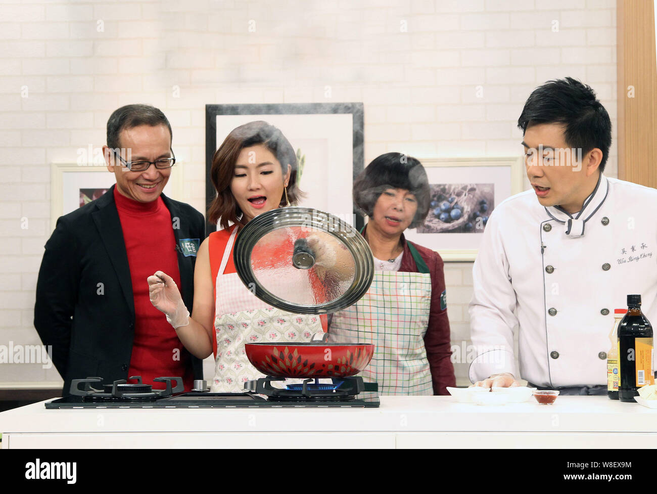 Singer and actress Selina Jen Chia-hsuan of Taiwanese girl group S.H.E ...