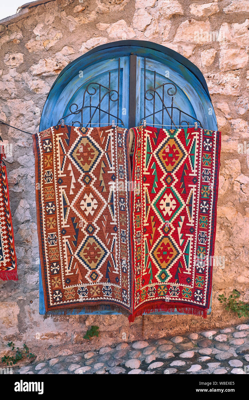 Carpet design window in hi-res stock photography and images - Alamy