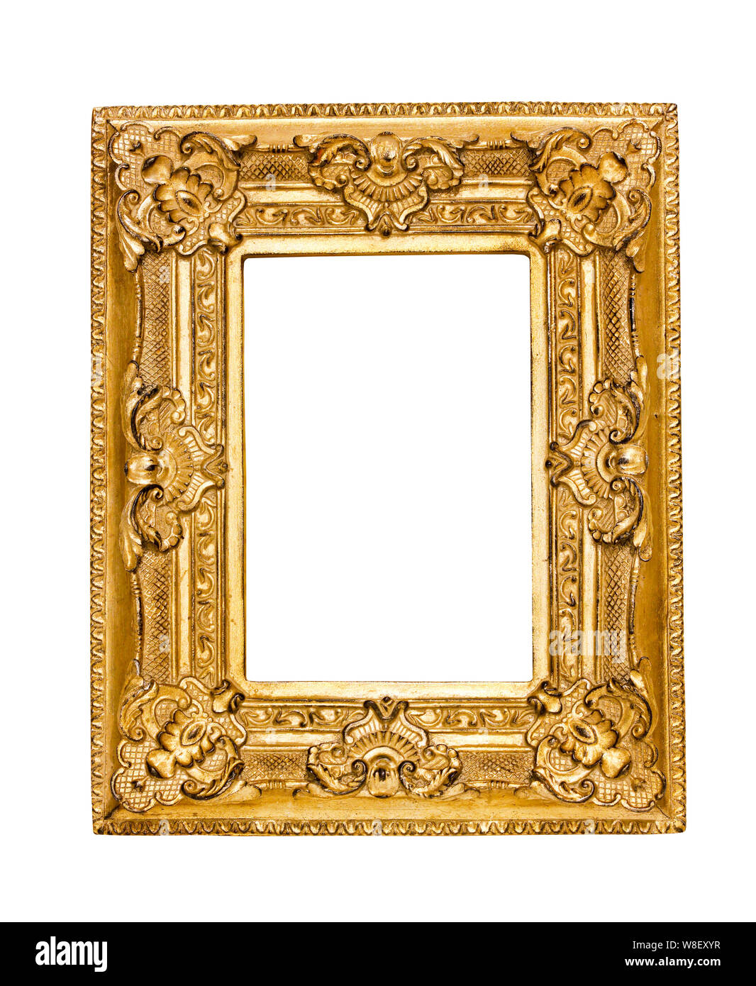 Ancient style retro frame with clipping path Stock Photo - Alamy