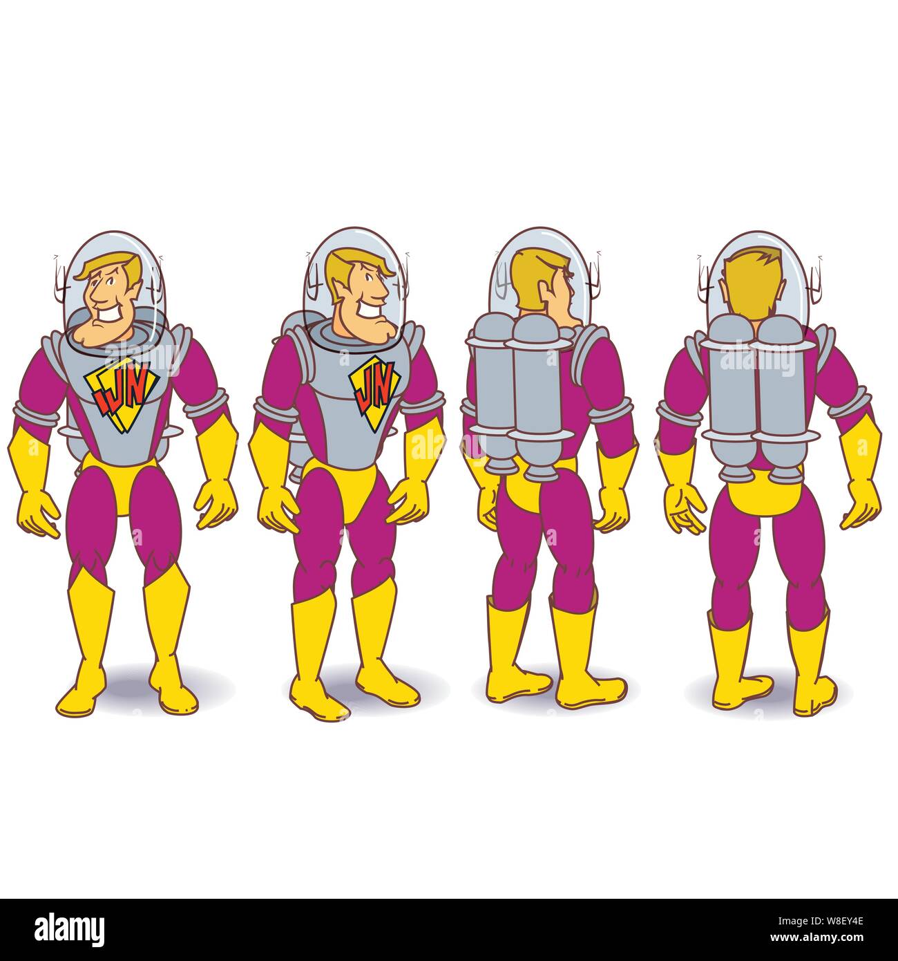 Jetpack retro hi-res stock photography and images - Alamy