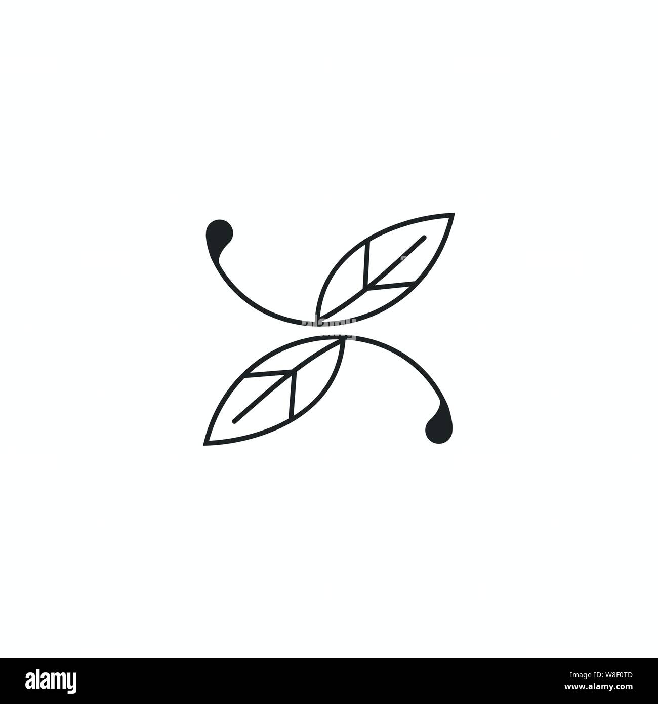 Vegetal design Black and White Stock Photos & Images - Alamy