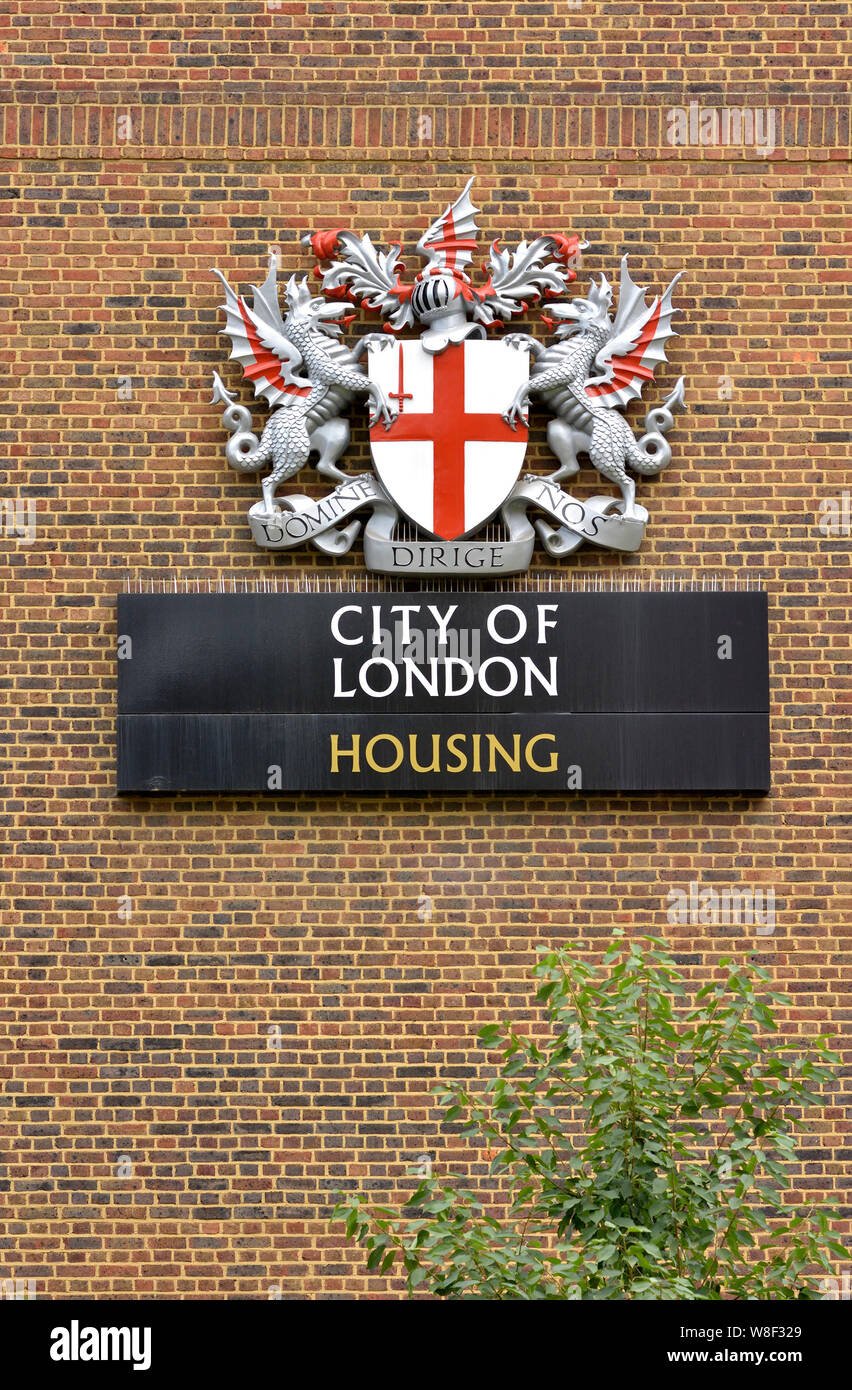 London, England, UK. City of London Housing - Sumner Buildings in ...