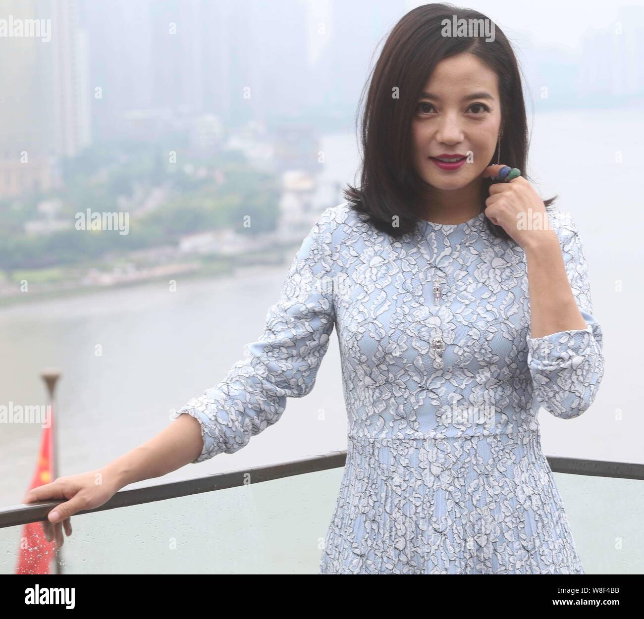 Chinese actress zhao wei poses hi-res stock photography and images - Alamy