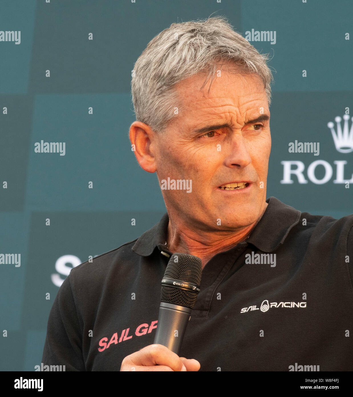 F50 wingsailed catamarans hi-res stock photography and images - Alamy