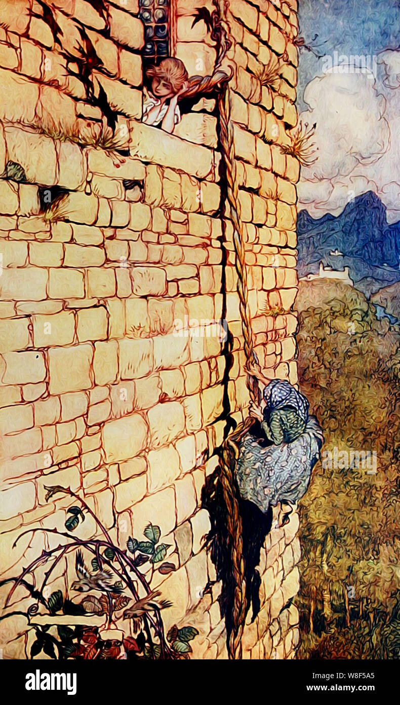 Rapunzel disney hi-res stock photography and images - Alamy