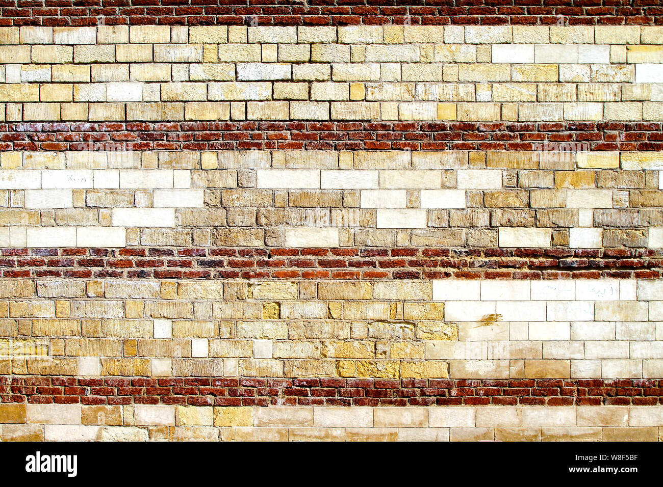 Medieval brick with stone hi-res stock photography and images - Alamy