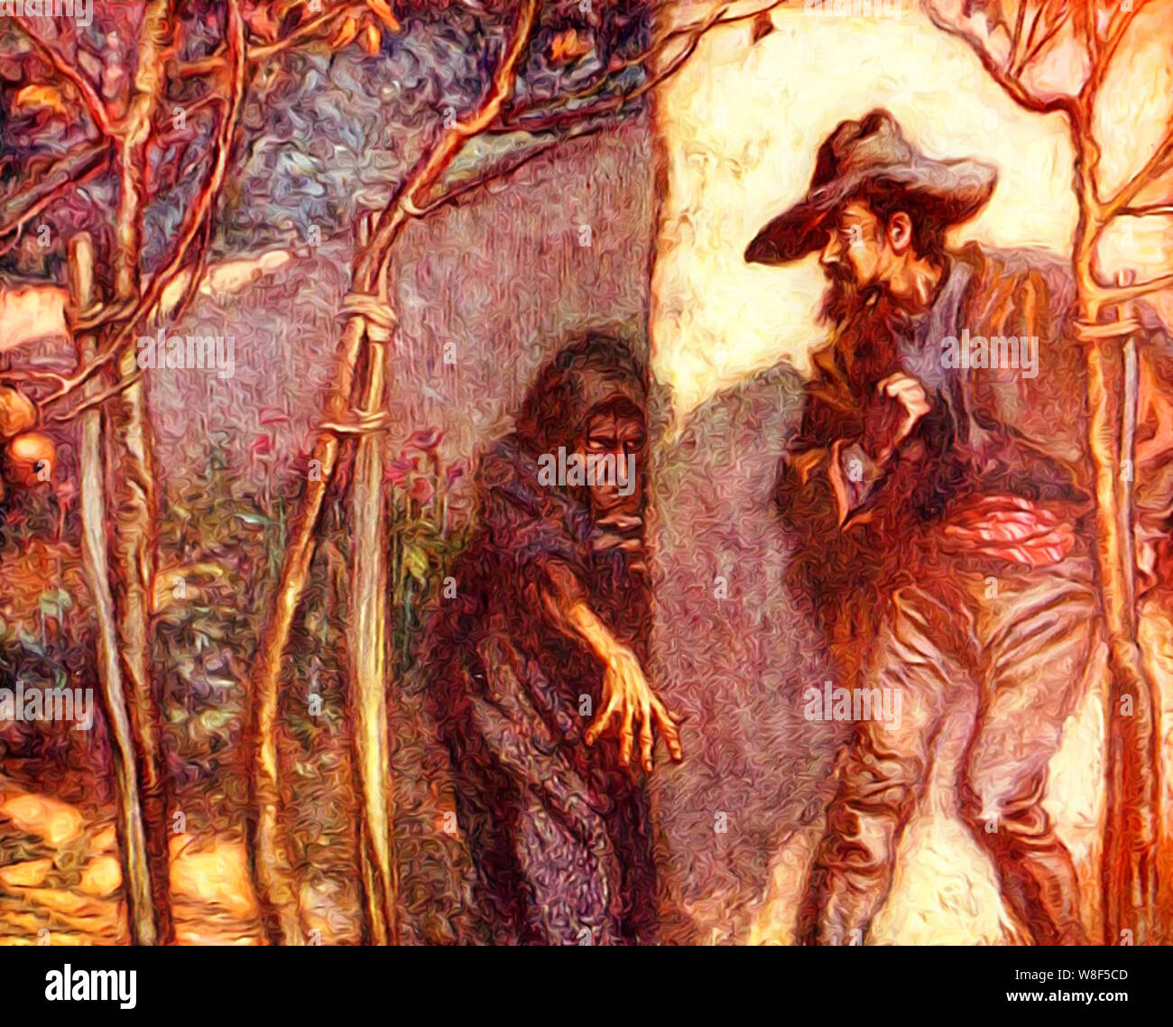 the old crone Stock Photo - Alamy