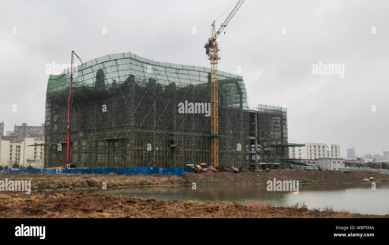 --FILE--An eight-story building under construction collapsed at the ...