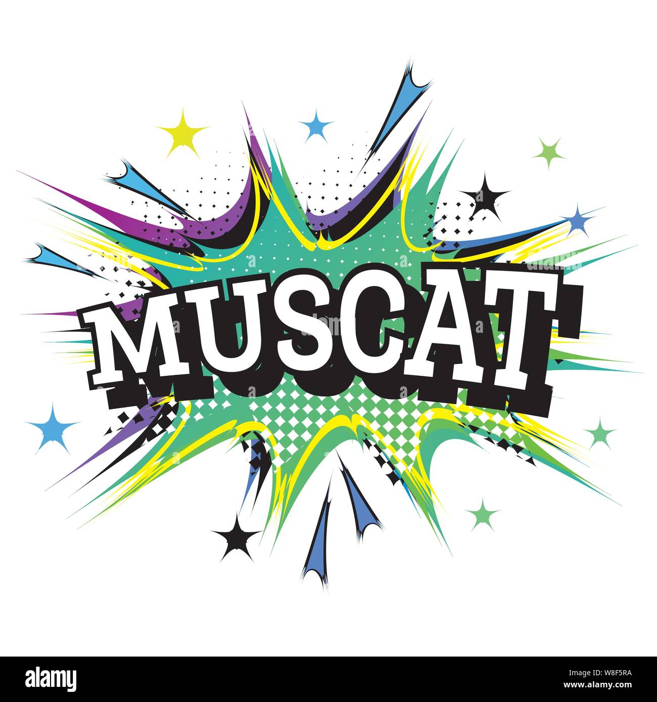 Green graffiti speech bubble Stock Vector Images - Alamy