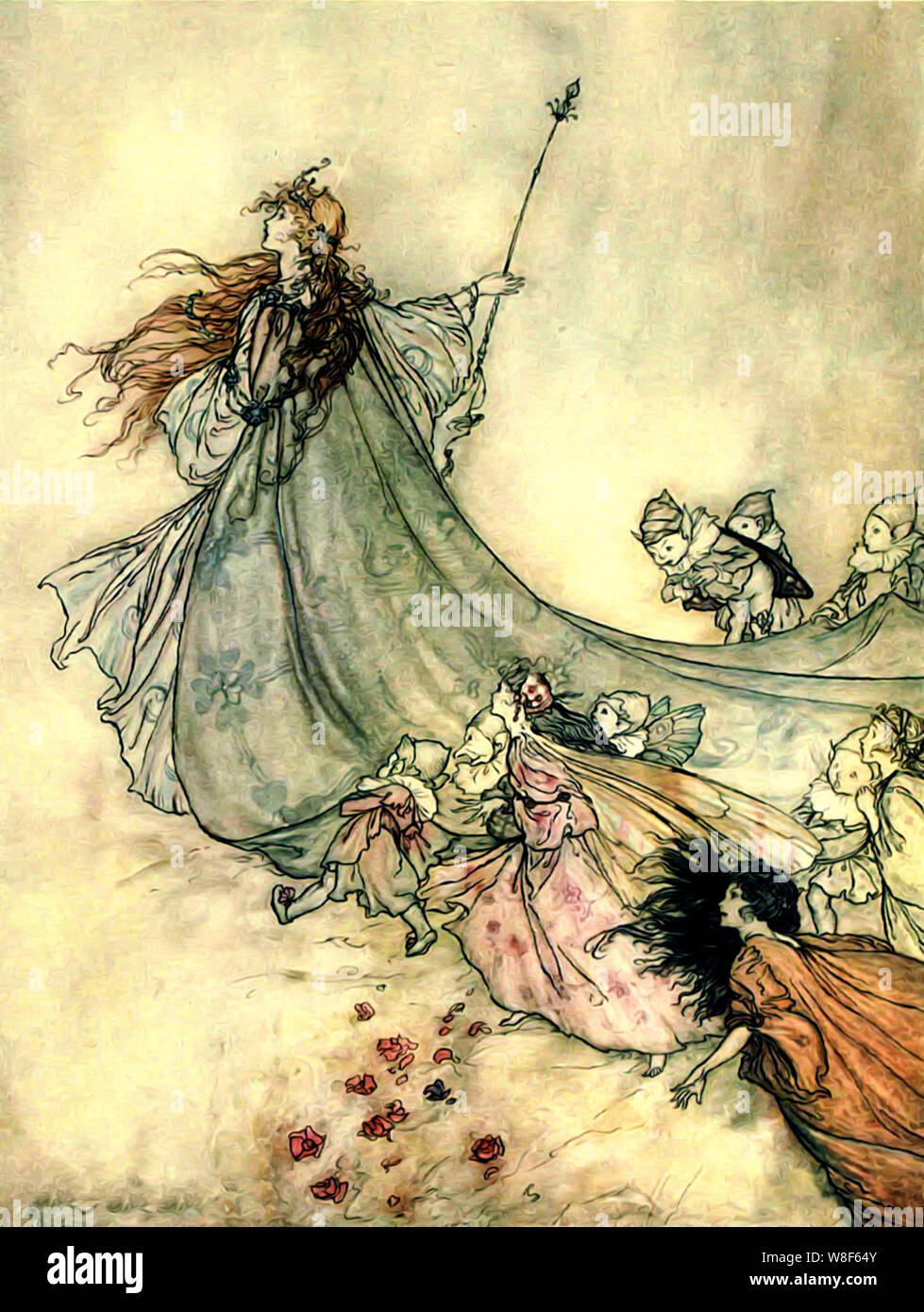 Arthur rackham fairy king hi-res stock photography and images - Alamy