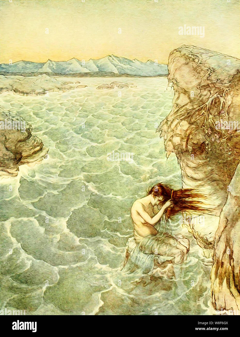 Disney the little mermaid cartoon hi-res stock photography and images ...