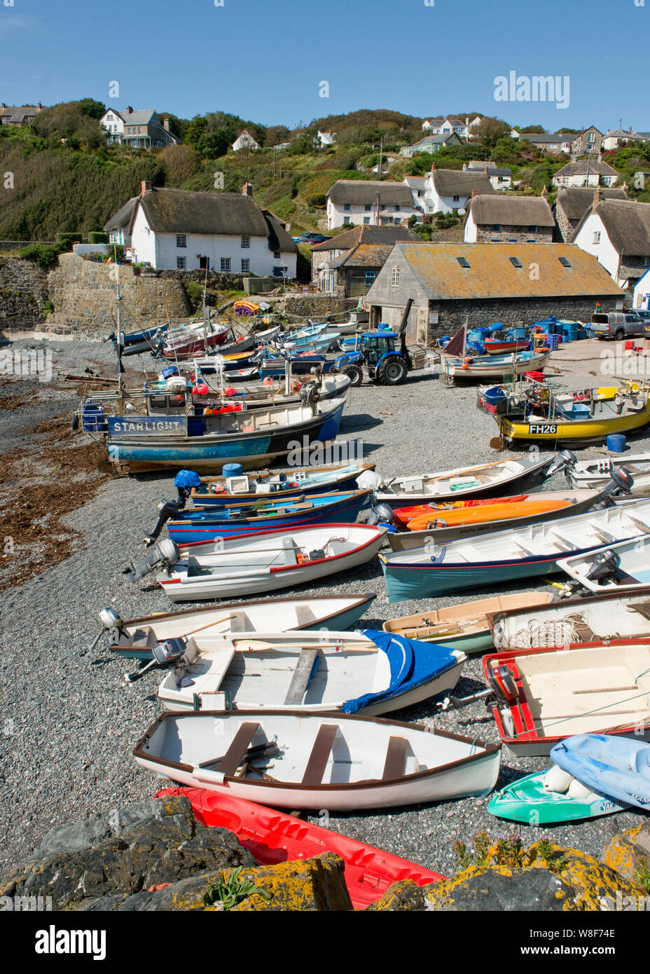 Cadgwith Cove, Cornwall, England Stock Photo - Alamy