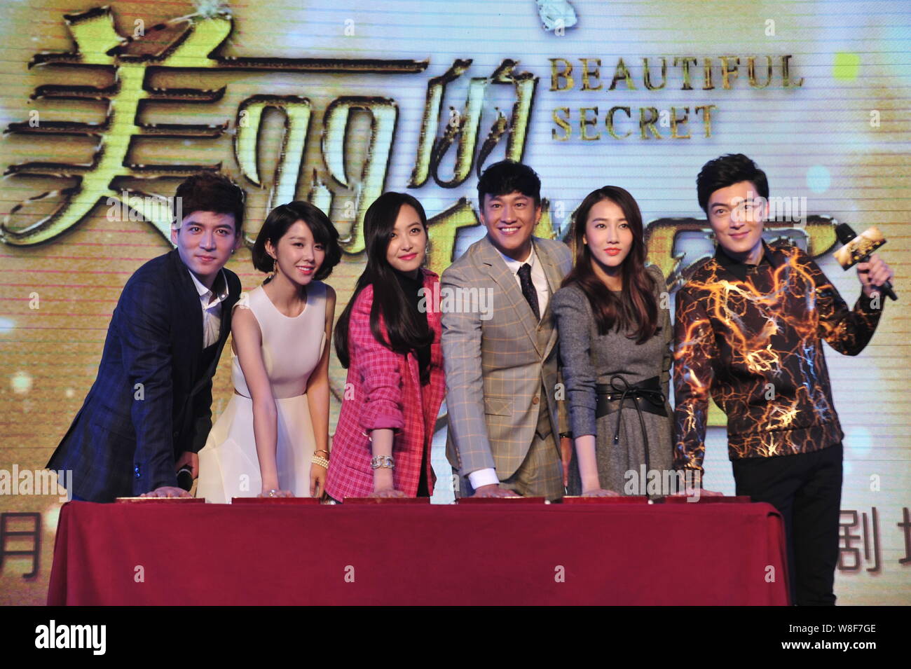 (From left) Chinese actor Shawn Wei Qianxiang, Taiwanese actress Ivy ...