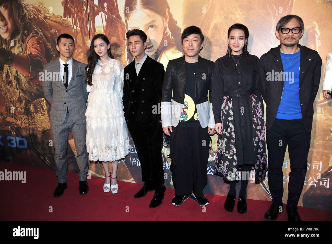 (From left) Chinese actor Xia Yu, Hong Kong model and actress ...