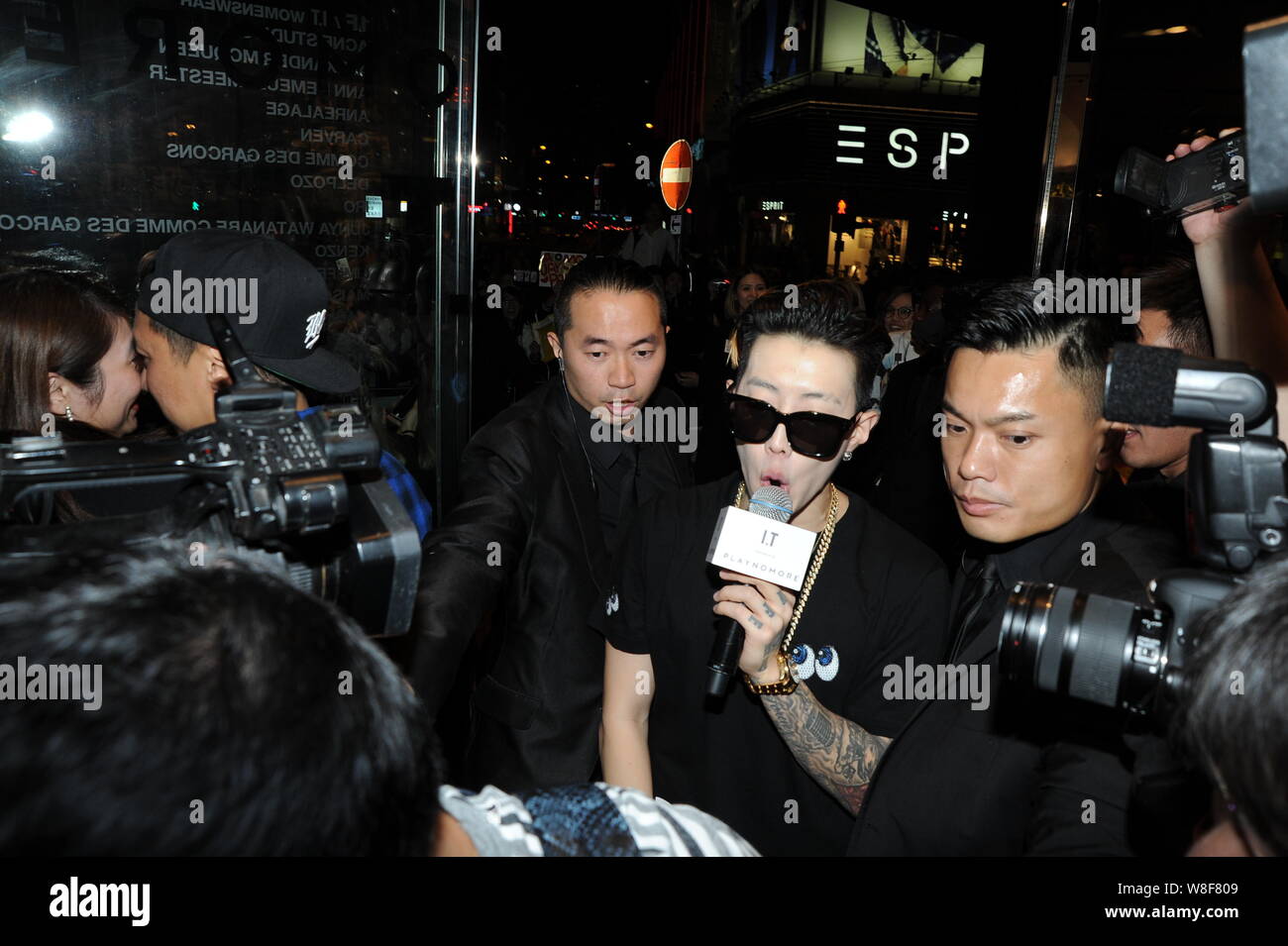 Korean American singer and actor Jay Park Jae-beom receives an ...