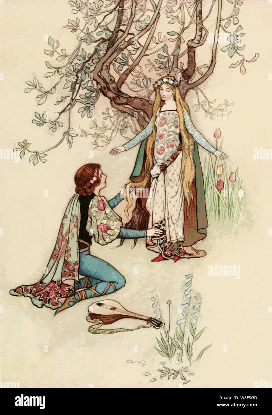 Prince charming cartoon hi-res stock photography and images - Alamy