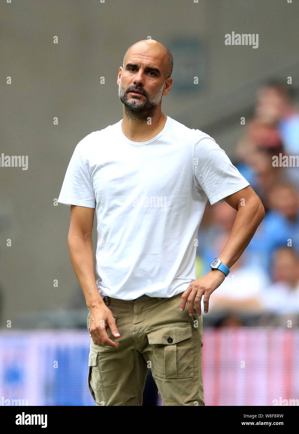 Manchester City manager Pep Guardiola Stock Photo - Alamy