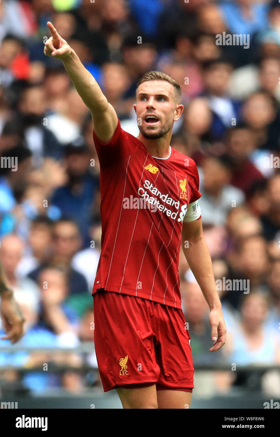 Liverpool's Jordan Henderson Stock Photo - Alamy
