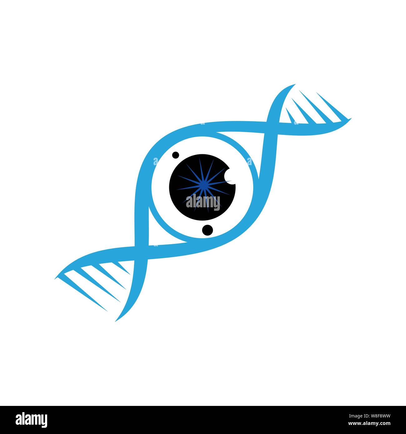 Eye care health logo design template vector icon Stock Vector Image ...