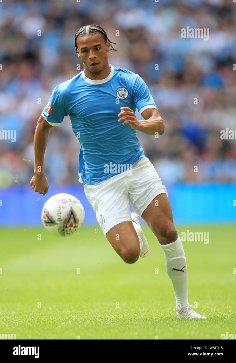 Manchester City's Leroy Sane Stock Photo - Alamy