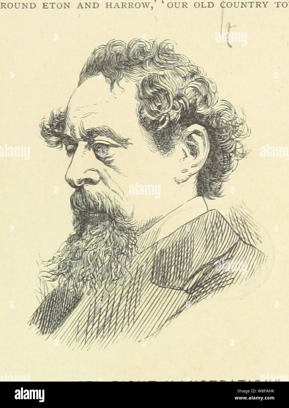 charles dickens portrait Stock Photo - Alamy