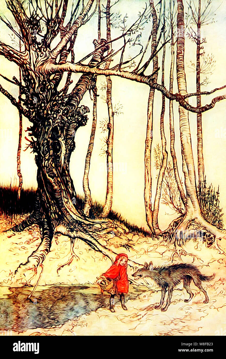 Disney red riding hood hi-res stock photography and images - Alamy